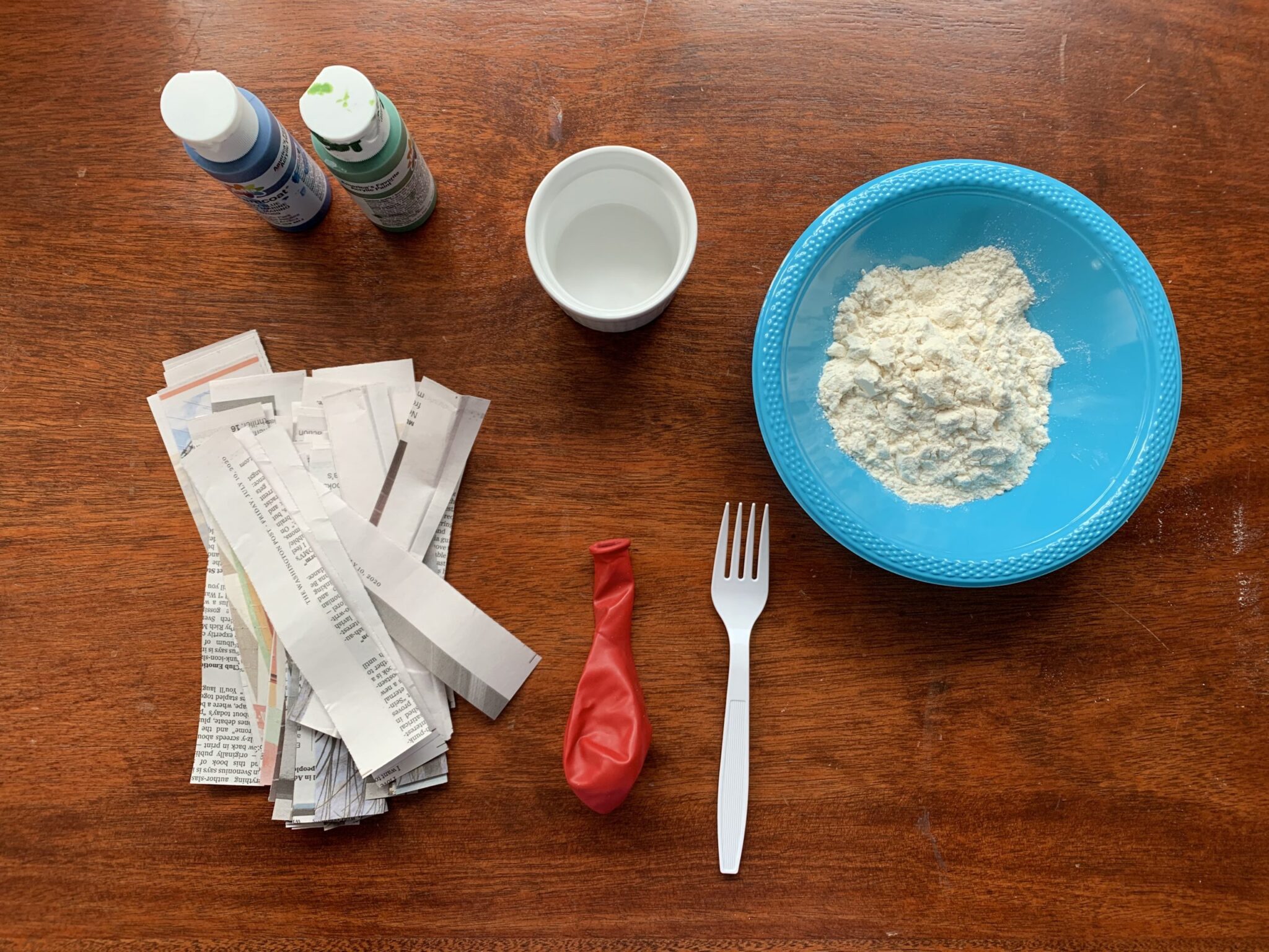 Family Friday: Earth and Sky Paper Mache Earth Craft - Footsteps2Brilliance