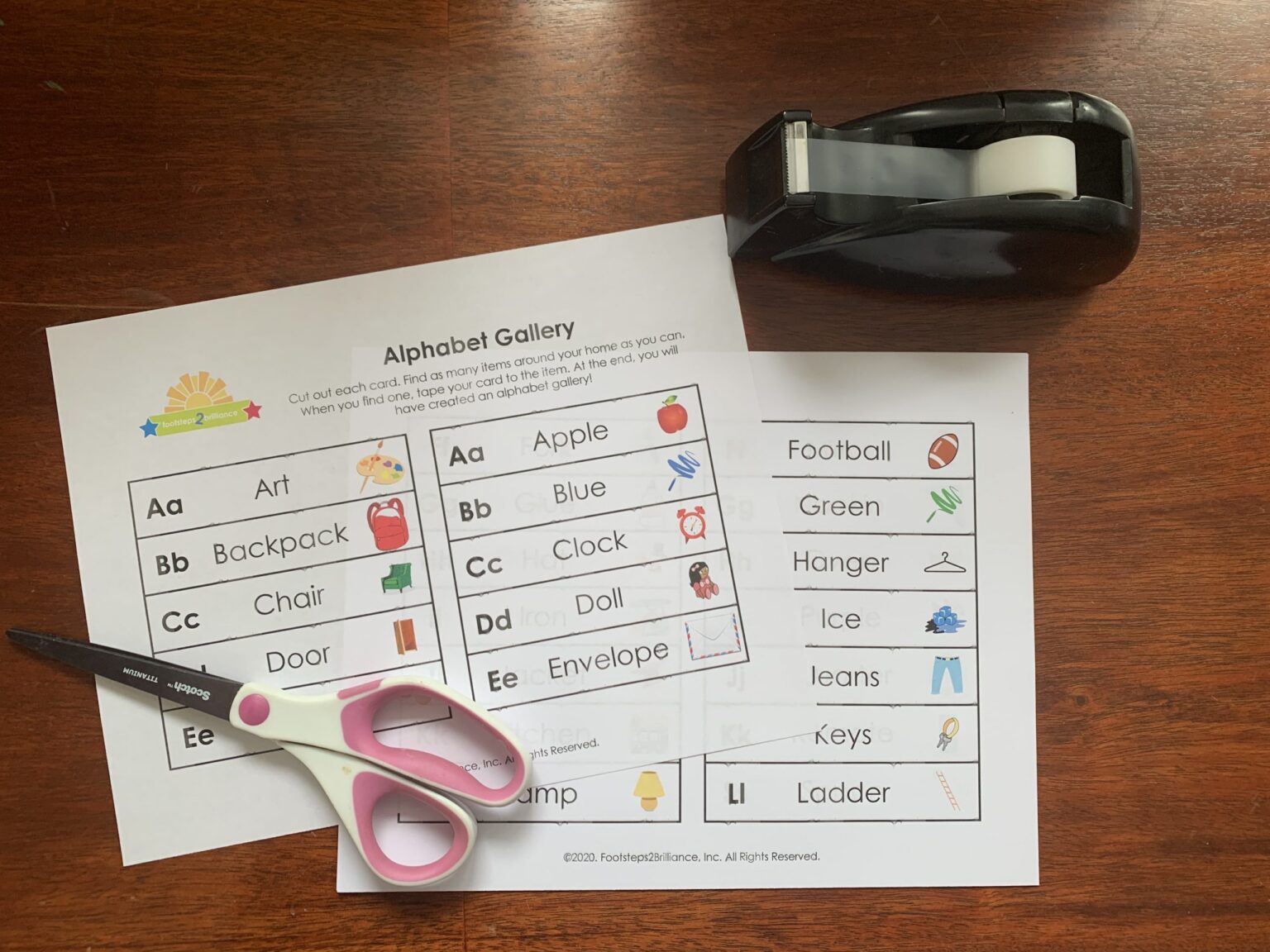 Family Friday: The Alphabet Song Activity - Footsteps2Brilliance