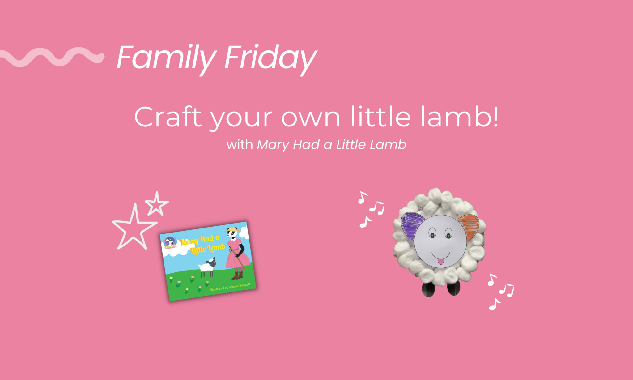 Family Friday: Mary Had a Little Lamb Nursery Rhyme Craft ...