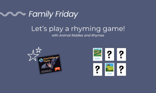 Family Friday: Animal Riddles and Rhymes Card Game - Footsteps2Brilliance